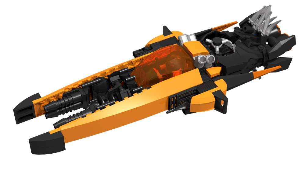 LEGO MOC Minifigure Scale Solar System Racing Dart by Famulimus ...