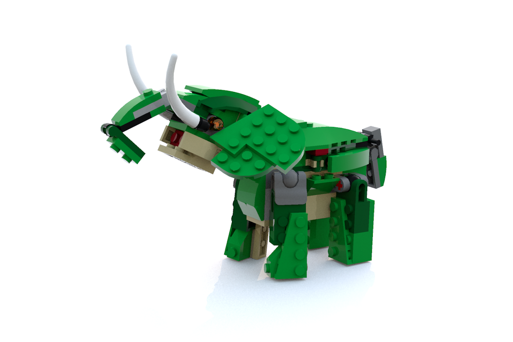 LEGO MOC 31058 Elephant by Nequmodiva | Rebrickable - Build with LEGO