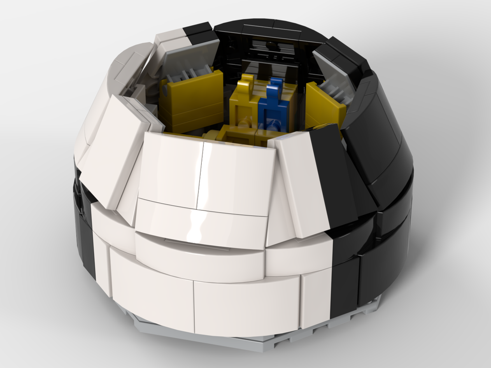 Lego Moc Nasa Skylab Payload Display Stand By Chha Rebrickable