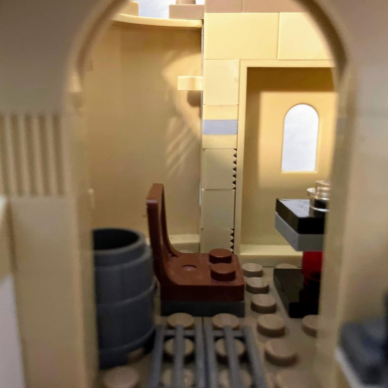 LEGO MOC Cantina 75052 MOC for Flat Display by Vanto | Rebrickable ...