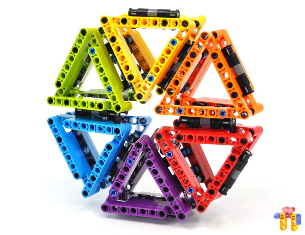 LEGO MOC Triangle Fiesta by xilanium | Rebrickable - Build with LEGO