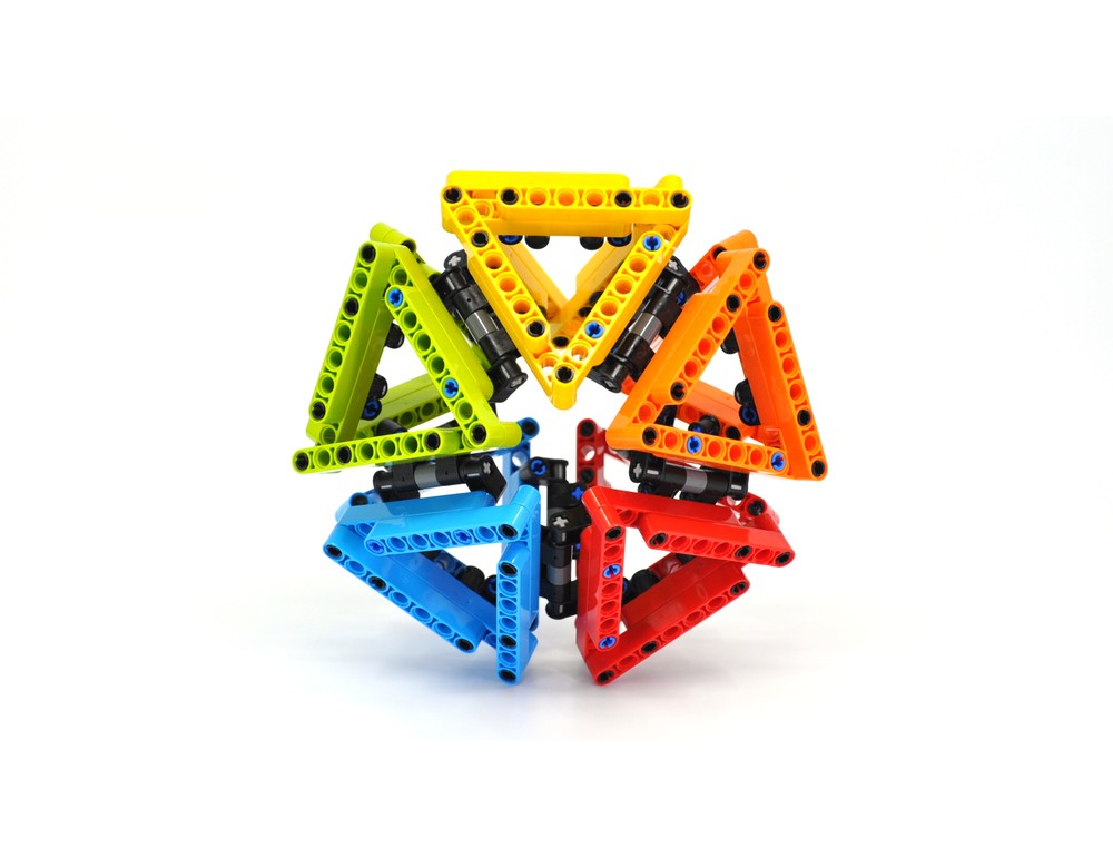 LEGO MOC Triangle Fiesta by xilanium | Rebrickable - Build with LEGO