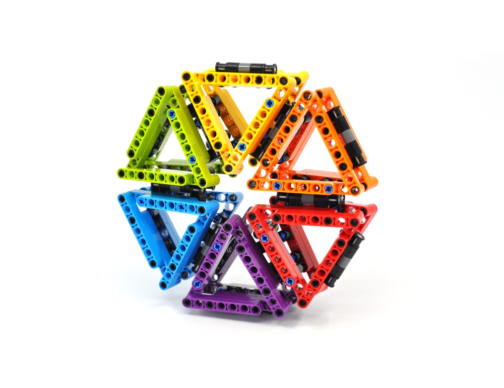 LEGO MOC Triangle Fiesta by xilanium | Rebrickable - Build with LEGO