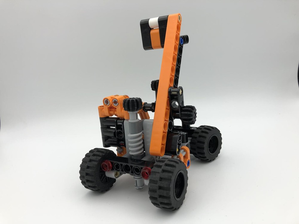 LEGO MOC Telehandler (Forklift) by GerritvdG | Rebrickable - Build with ...