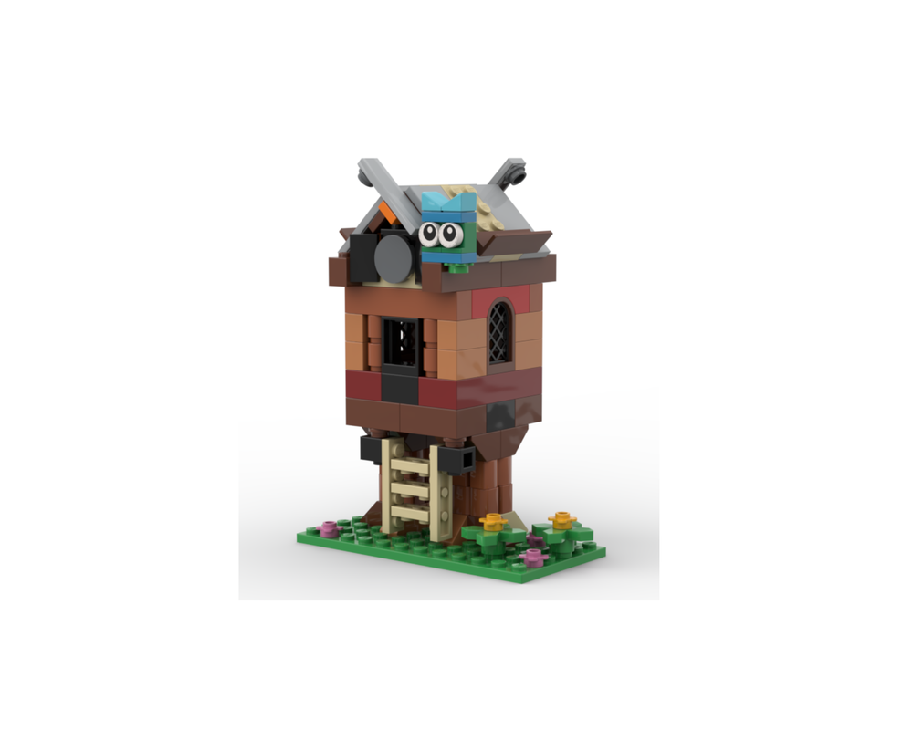 LEGO MOC 10698 Baba Yaga`s hut by Lenarex | Rebrickable - Build with LEGO