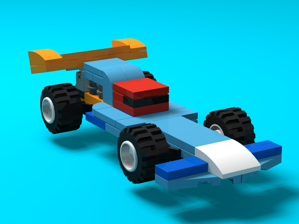 LEGO MOC Basic Racer by FranekReturned | Rebrickable - Build with LEGO