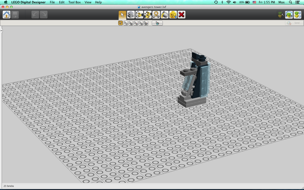 LEGO MOC Mini Avengers tower by maksym | Rebrickable - Build with LEGO