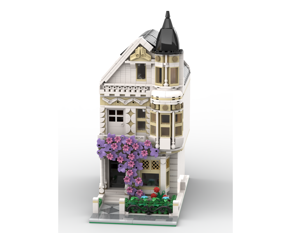 LEGO MOC Victorian Town House by Chricki | Rebrickable - Build with LEGO