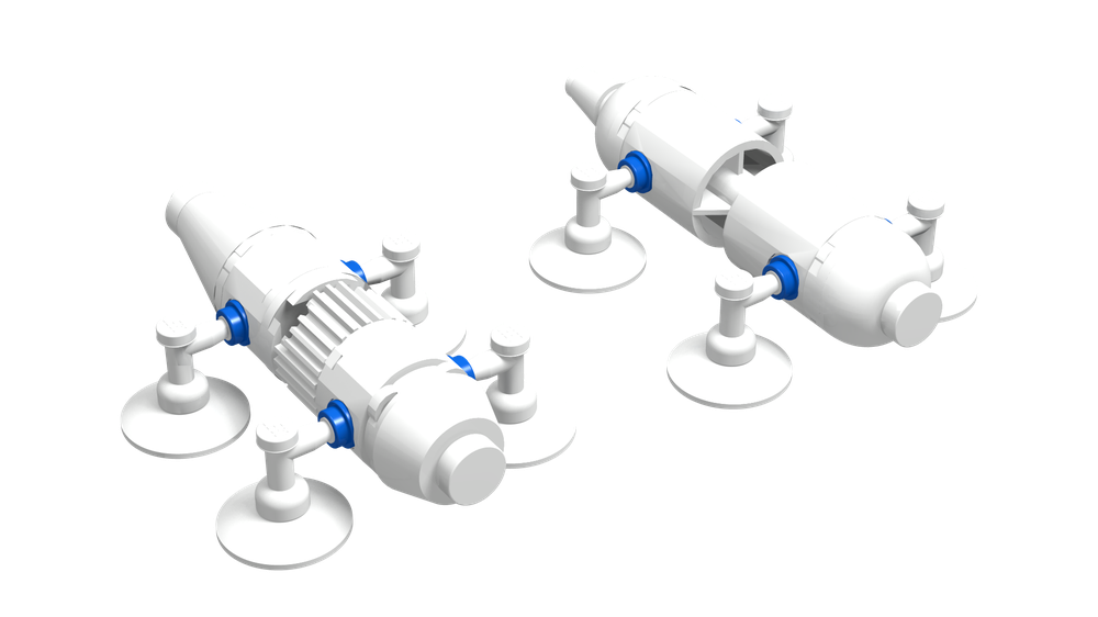 LEGO MOC Neo-Classic Nano Scale Planetary Landers by Famulimus ...