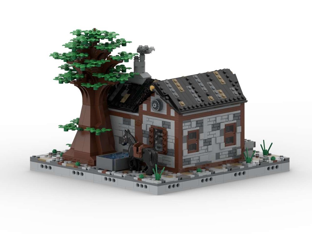 LEGO MOC Medieval blacksmith - modular by Tavernellos | Rebrickable ...