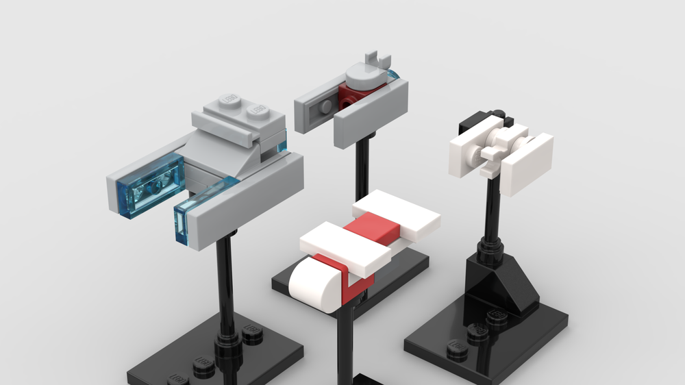 LEGO MOC 1:1455 Small Utility Ships: AT-Hauler, TUG-314, Coruscant ...