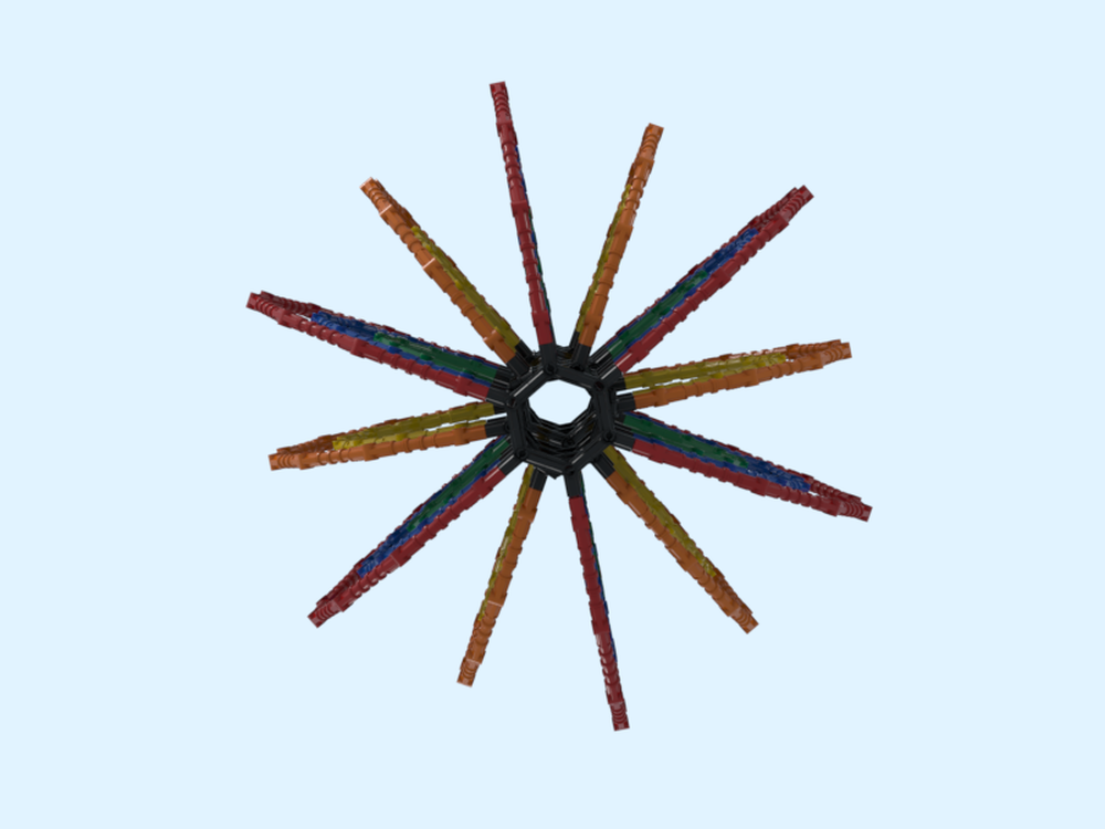 LEGO MOC LEGO Sphere Skeleton by namowen | Rebrickable - Build with LEGO