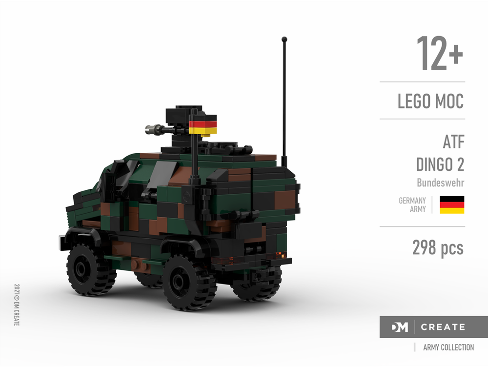 LEGO MOC Army collection - ATF Dingo 2 - German Army by DMcreate ...