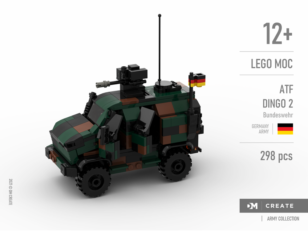 LEGO MOC Army collection - ATF Dingo 2 - German Army by DMcreate ...