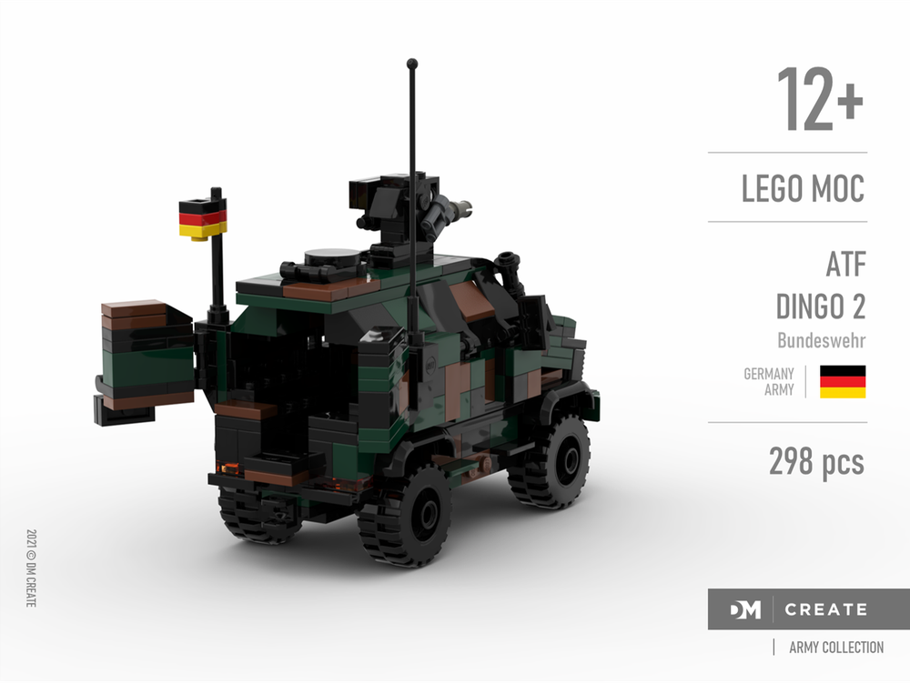 LEGO MOC Army collection - ATF Dingo 2 - German Army by DMcreate ...