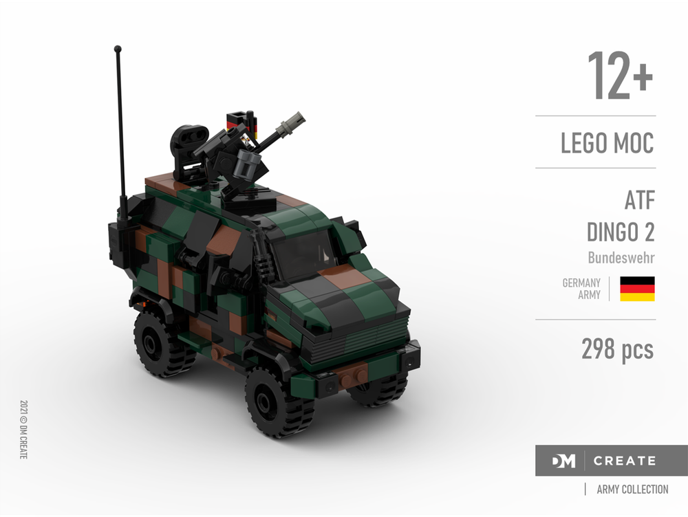 LEGO MOC Army collection - ATF Dingo 2 - German Army by DMcreate ...