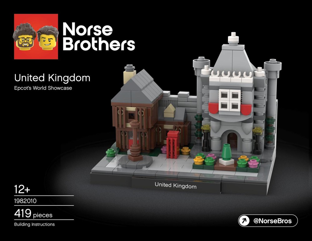 LEGO MOC-76444 Epcot - United Kingdom by NorseBrothers | Rebrickable ...