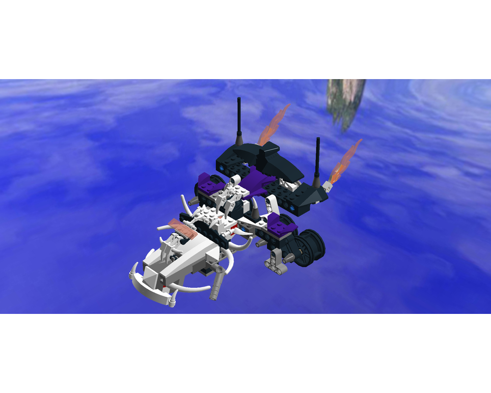 LEGO MOC 2263 - Flying Turbo Shredder by nagymarci | Rebrickable ...