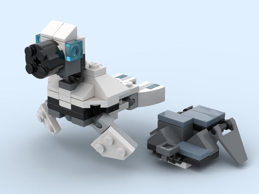 LEGO MOC 30591 Seal by thekitchenscientist | Rebrickable - Build with LEGO