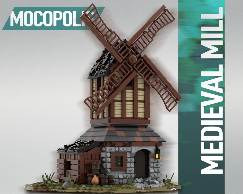 LEGO MOC LEGO MOC Medieval Mill by MOCOPOLIS | Rebrickable - Build with ...