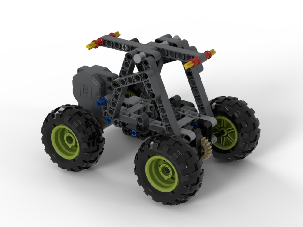LEGO MOC Handcar by zumaidi | Rebrickable - Build with LEGO