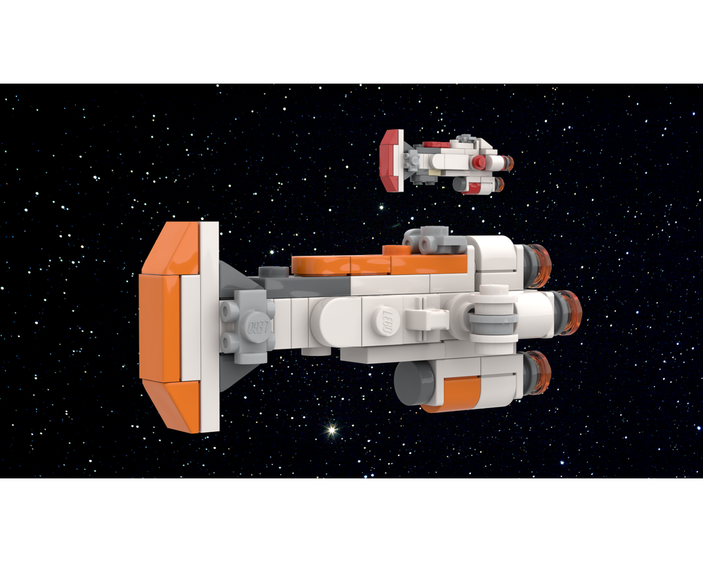 LEGO MOC 1:1455 Sphyrna-class Hammerhead Corvettes: Rebels and Rogue ...