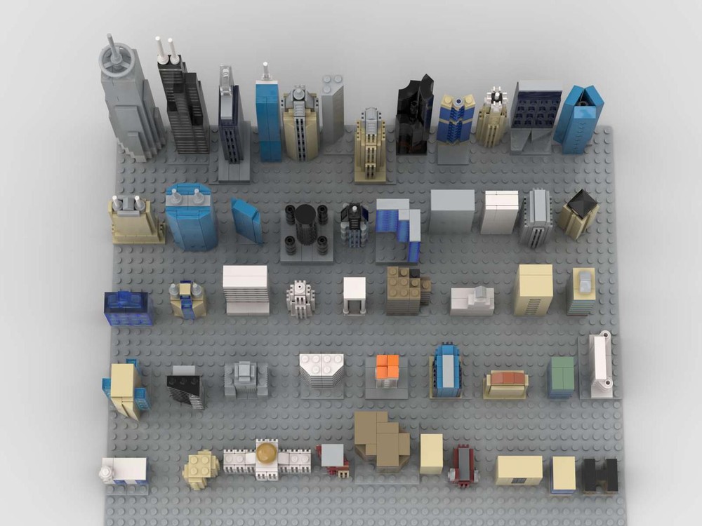 LEGO MOC Mini 50 by FunnyTacoBunny | Rebrickable - Build with LEGO