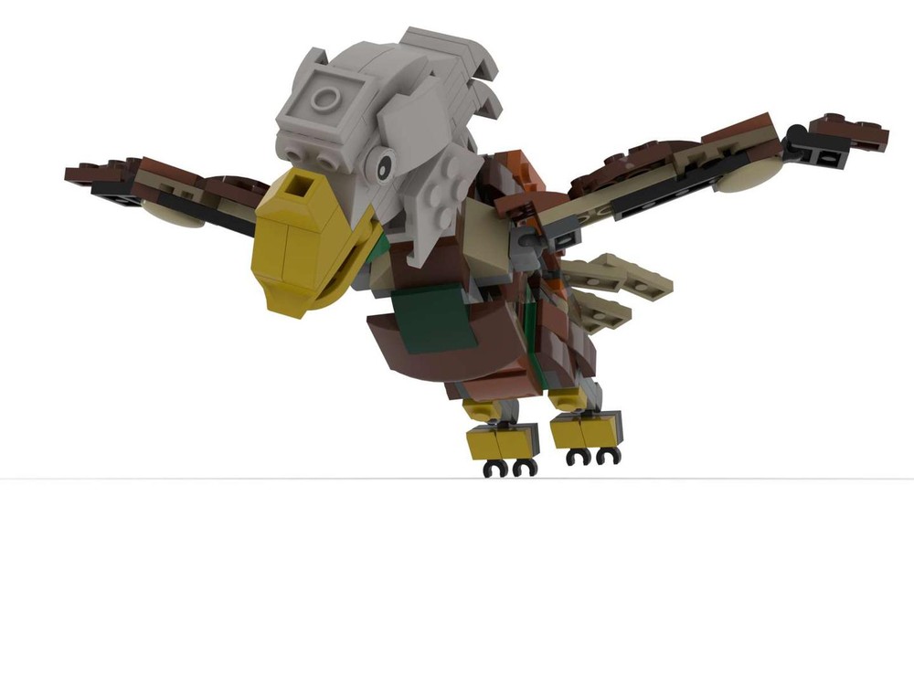 LEGO MOC Bald Eagle by beyondblocks | Rebrickable - Build with LEGO