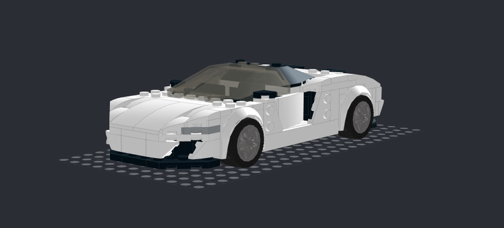 LEGO MOC-76529 Mclaren 845LT by KineticKit | Rebrickable - Build with LEGO