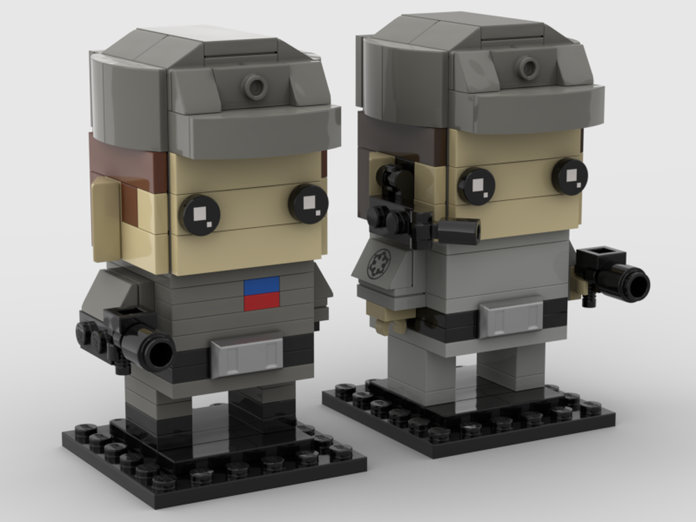 LEGO MOC Imperial officer and crew member by Anareon | Rebrickable ...