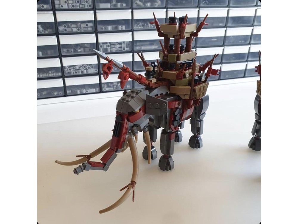 LEGO MOC Mumakil Oliphant by RidgedBrick | Rebrickable - Build with LEGO