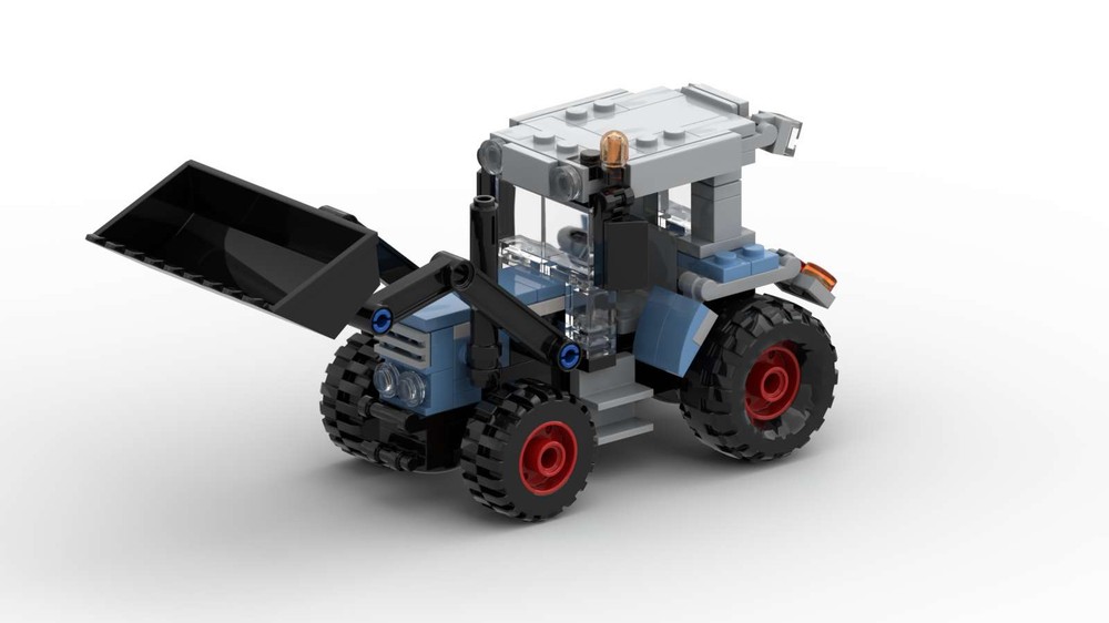 Lego Moc Eicher Tractor By Bullbricks Rebrickable Build With Lego