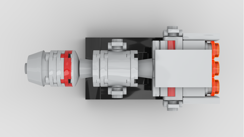 LEGO MOC 1:1455 DP20 Frigate by Kdapt-Preacher | Rebrickable - Build ...