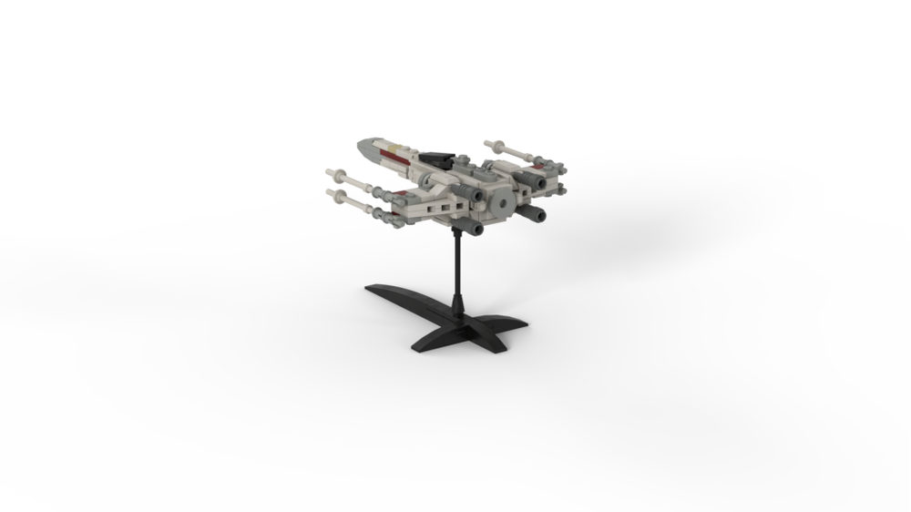 LEGO MOC Mini Size T-65b rebel starfighter : Version 2022 by jellco ...