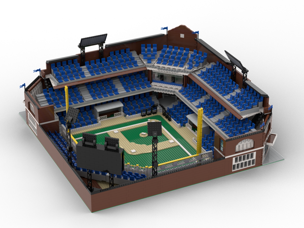 LEGO MOC Modular Baseball Stadium - Minifigure Scale by gabizon ...