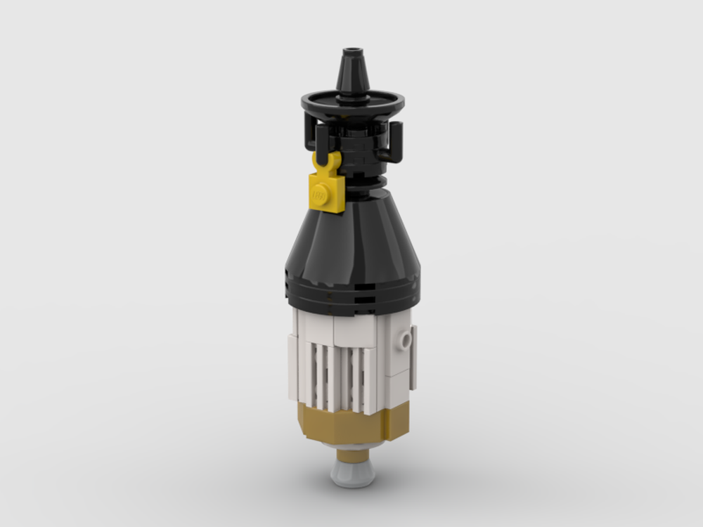 LEGO MOC 1:110 Scale Galileo Probe by RavenLabratories | Rebrickable ...