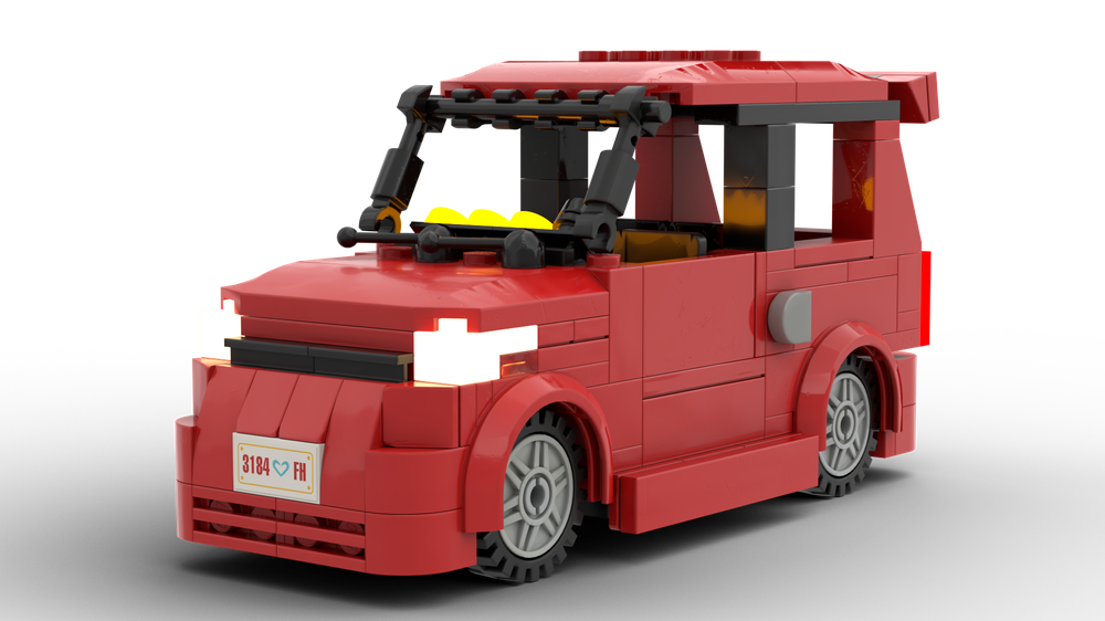 LEGO MOC Scion xB 2007 - 2015 (E150) with Spoiler by bubbawannabet ...