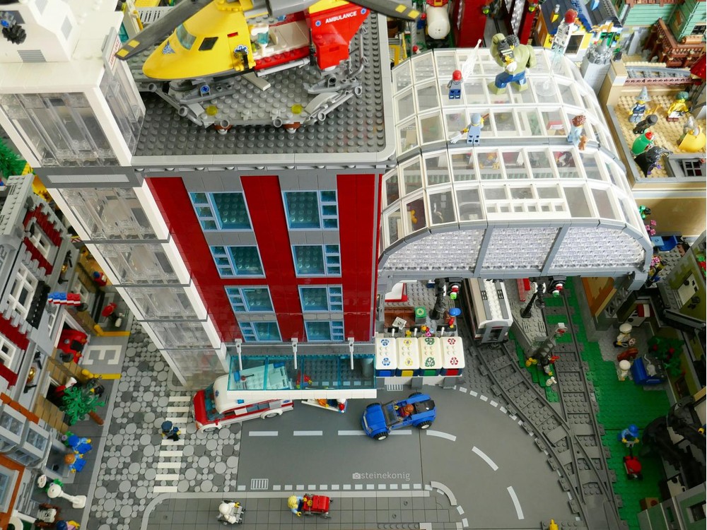 LEGO MOC Hospital by steinekonig | Rebrickable - Build with LEGO