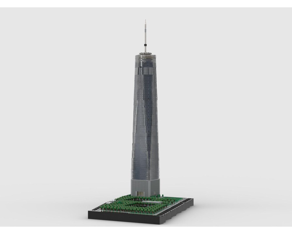 LEGO MOC One World Trade Center Ver4 by FunnyTacoBunny | Rebrickable ...