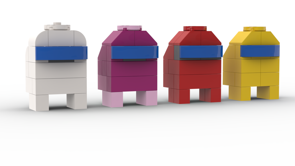 Lego Moc 11005 Among Us By Lenarex Rebrickable Build With Lego