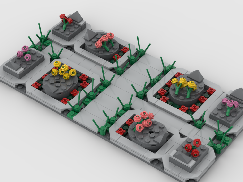 Lego Moc Graveyard By Makary Rebrickable Build With Lego