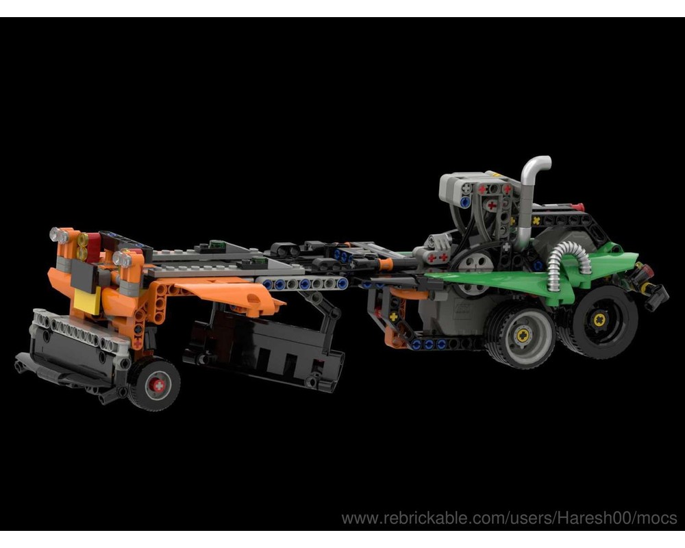 LEGO MOC Motor Grader (42103 , 42104 - alternate build) by Haresh00 ...