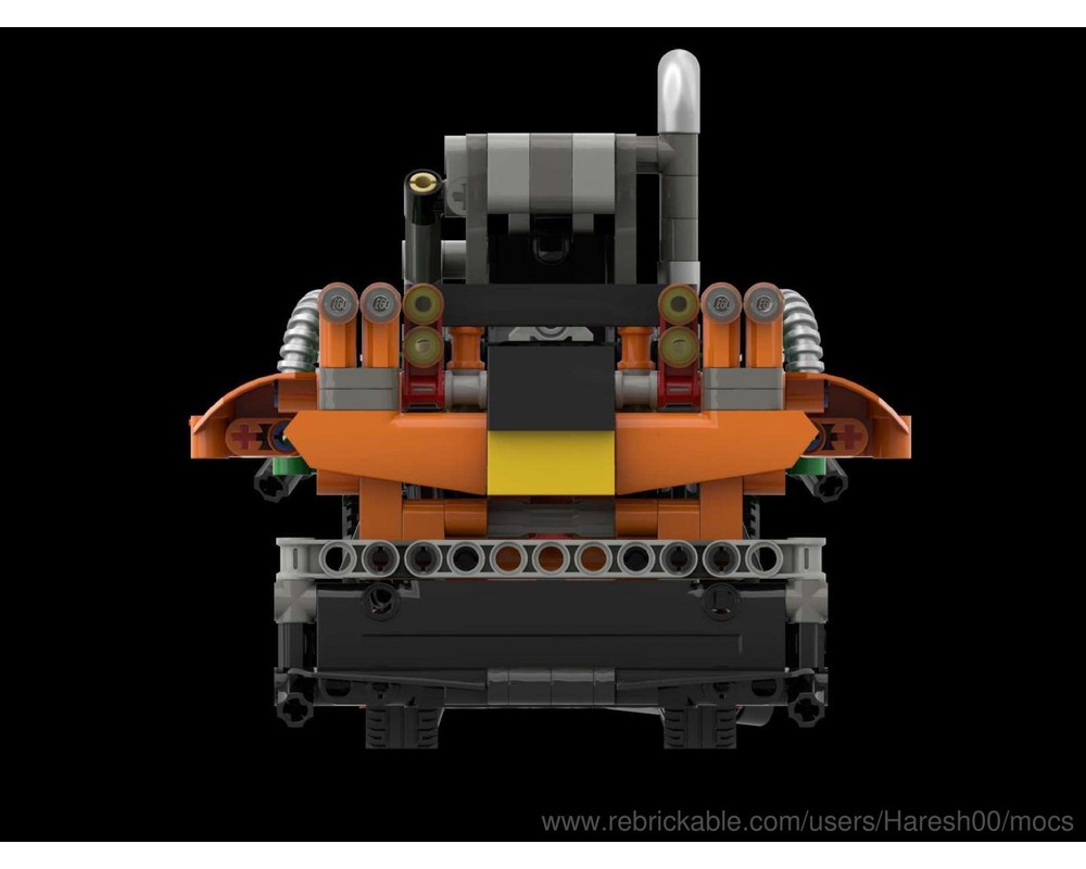 LEGO MOC Motor Grader (42103 , 42104 - alternate build) by Haresh00 ...