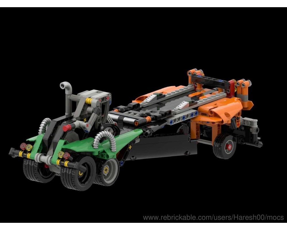 LEGO MOC Motor Grader (42103 , 42104 - alternate build) by Haresh00 ...