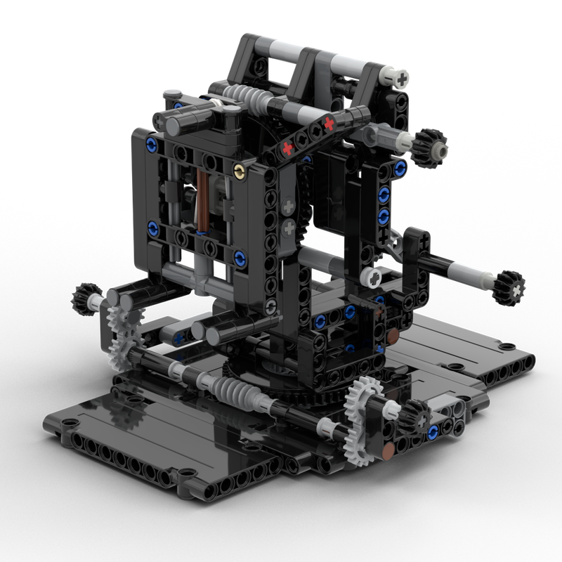 Lego Moc Phone Holder Ver2 By Gyugyu Rebrickable Build With Lego
