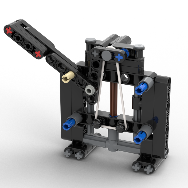 LEGO MOC phone holder VER2 by gyugyu | Rebrickable - Build with LEGO