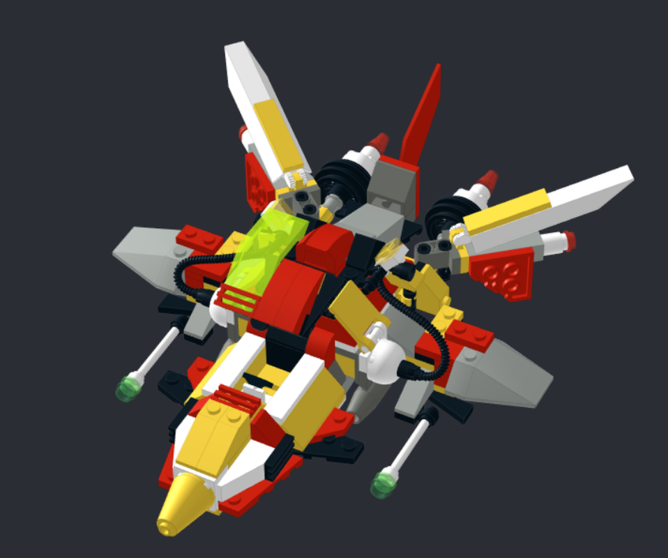 Lego Moc Space Cruiser Final By Lelijkemol Rebrickable Build With Lego