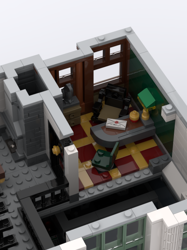LEGO MOC Brick Bank without corner by Chricki | Rebrickable - Build ...