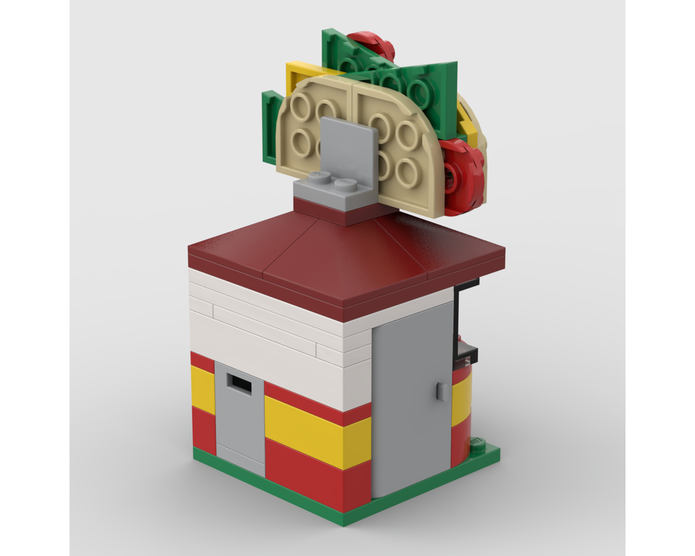 LEGO MOC Taco Stand by BlockMOCs | Rebrickable - Build with LEGO