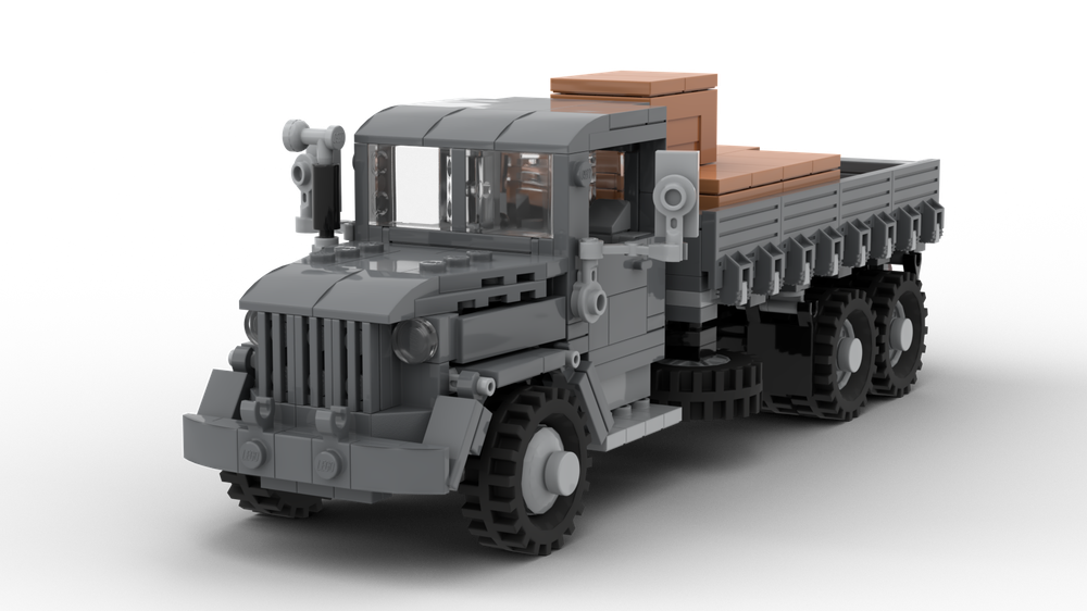 LEGO MOC M35 Truck by Yellow.LXF | Rebrickable - Build with LEGO